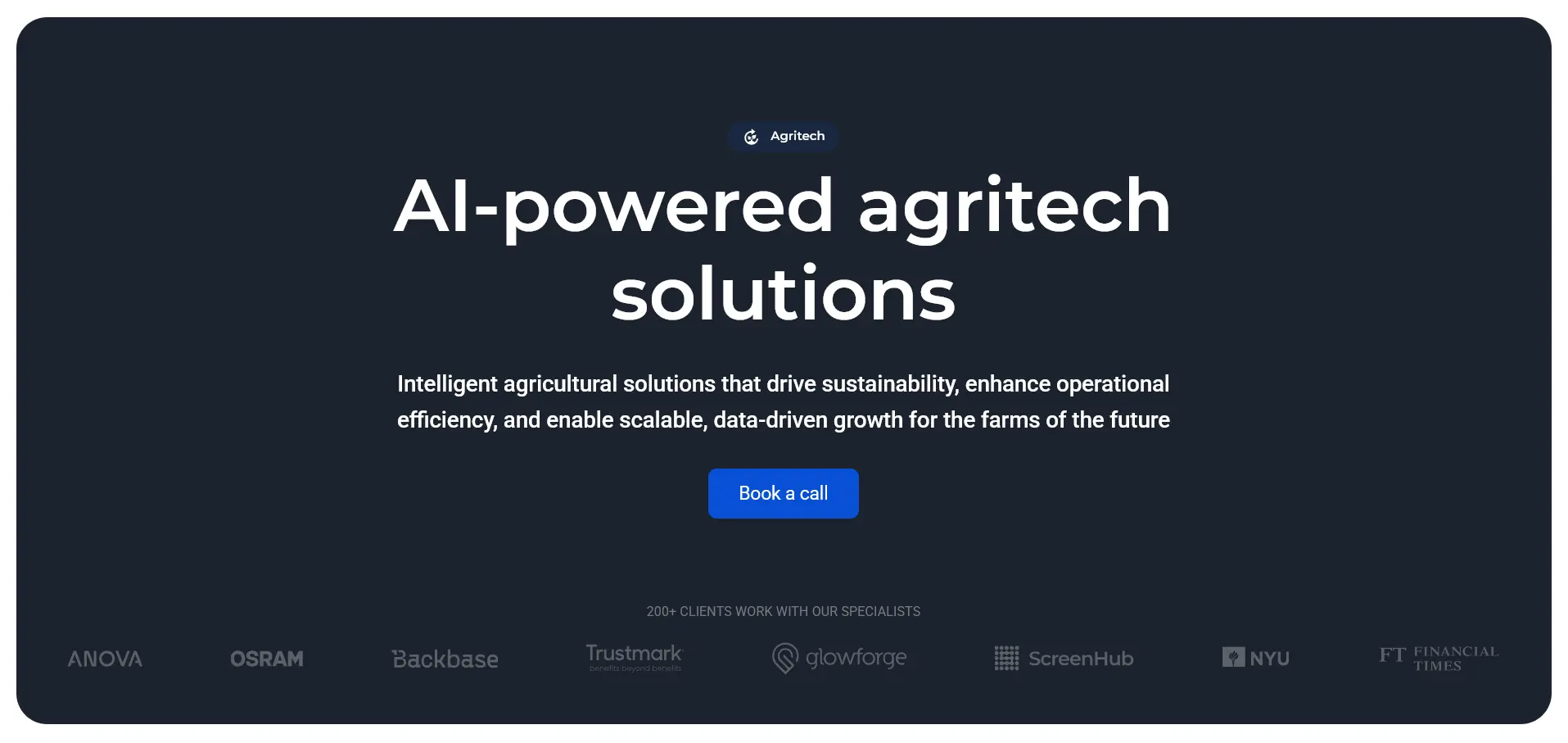 AI-Powered Agritech Solutions | DFG – Smart, Sustainable Farming