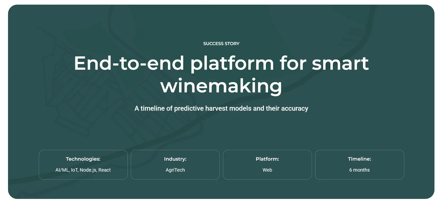 Digital Winery: AI & IoT Platform for Smart Winemaking | DFG